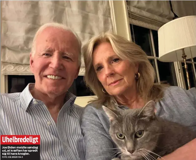 BIDEN BLIVER ALDRIG RASK - PressReader