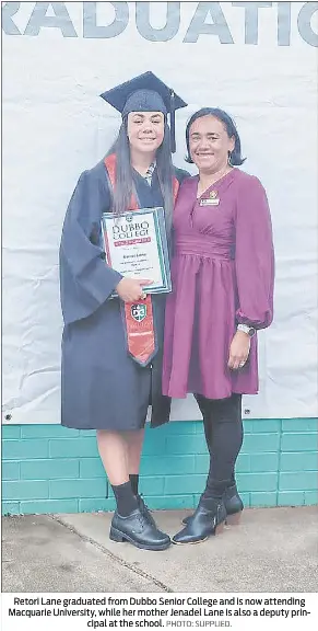 Remarkable success at Dubbo College Senior Campus in 2024, but hard work continues - PressReader