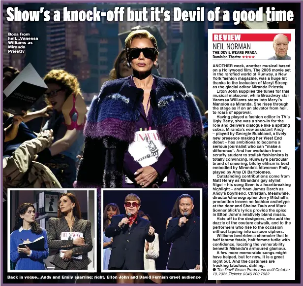 Show’s a knock-off but it’s Devil of a good time - PressReader