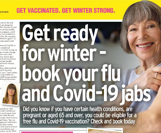 Get ready for winter book your flu and Covid-19 jabs - PressReader