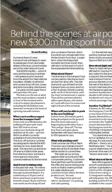 Behind the scenes at airport's new $300m transport hub - PressReader