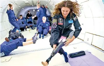 ‘It was magical’ - Meet the first disabled crew to fly in zero-gravity - PressReader