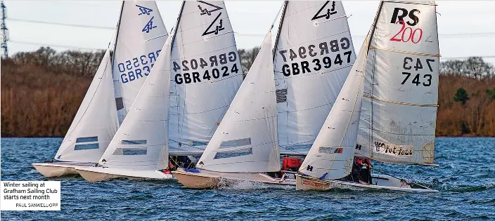 New season of Winter Series sailing is set to begin at the Grafham ...