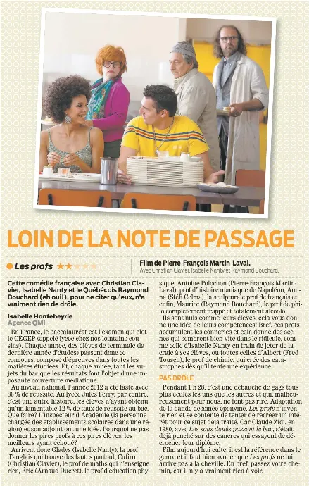 LOIN DE LA NOTE DE PASSAGE - PressReader