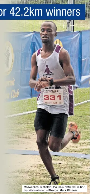 2025 3-in-1 race extra special for 42.2km winners - PressReader