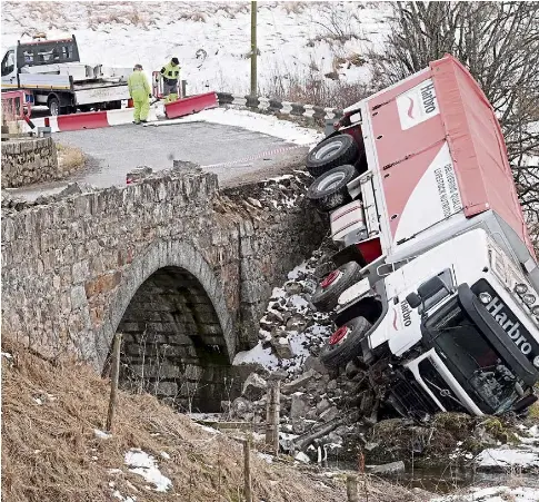 Lorry crash shuts road for 11 weeks - PressReader