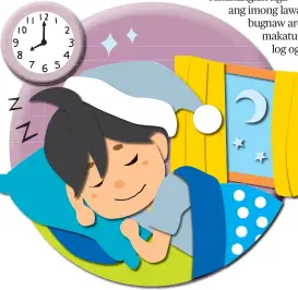 7 tips aron nindot ang tulog - PressReader