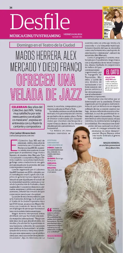 DIEGO LUNA PRESENTA LIBRO Y DOCUMENTAL ANTE FANS EN EL FICG - PressReader