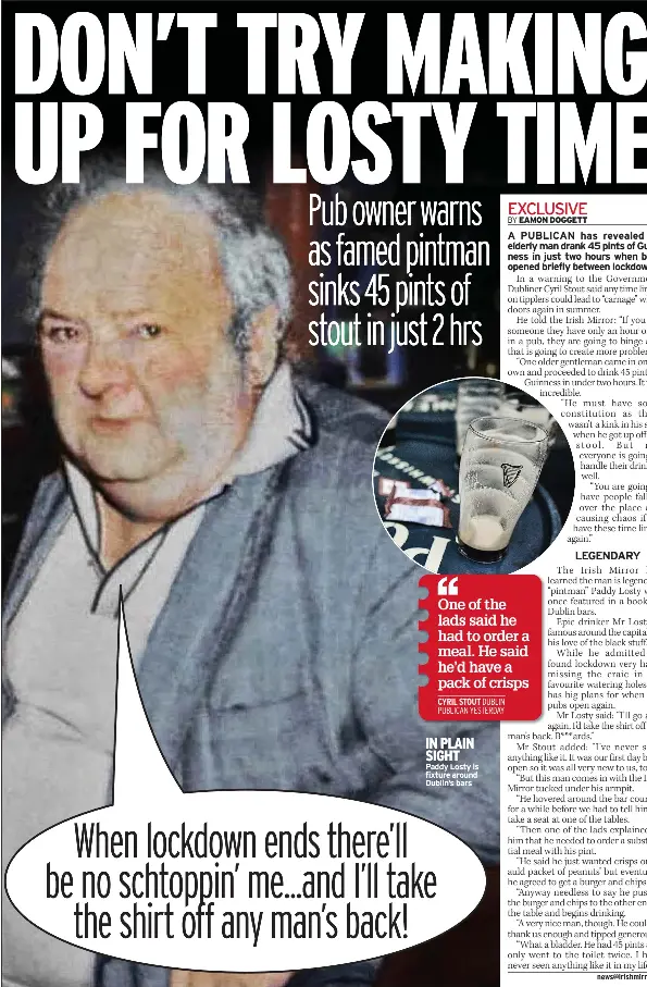 DON’T TRY MAKING UP FOR LOSTY TIME - PressReader