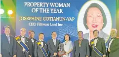 GOTIANUN-YAP NAMED ‘PROPERTY WOMAN OF THE YEAR’ - PressReader