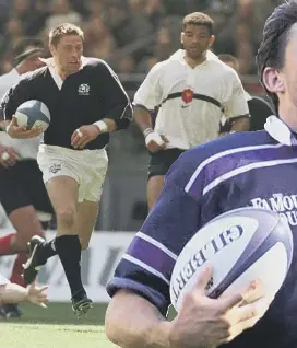 “There were grumbles but back then I was just a guy who wanted to play ...