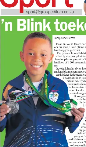 ’n Blink toekoms wink vir Usain - PressReader