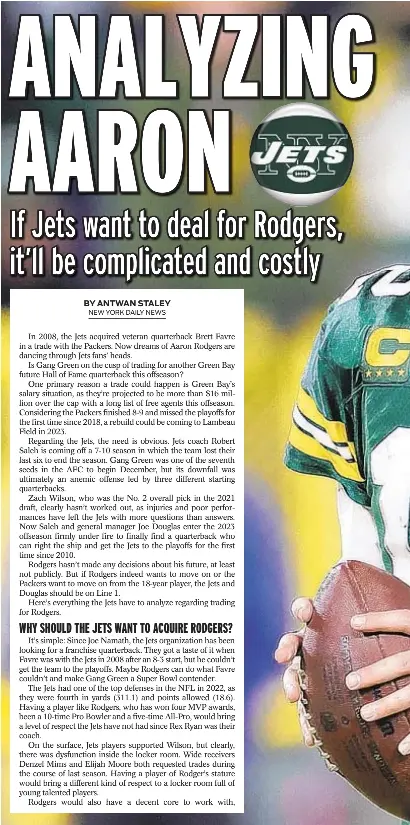 ANALYZING AARON - PressReader