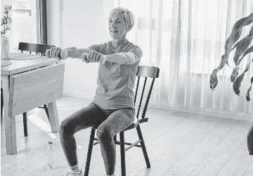 Chair exercises for seniors help improve strength, balance - PressReader