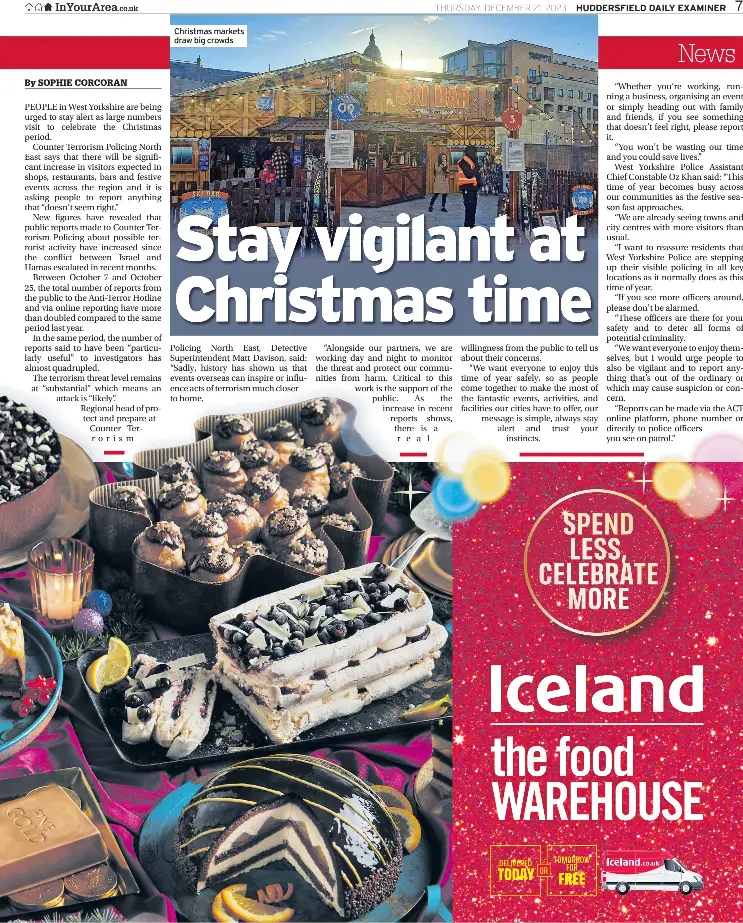 Stay vigilant at Christmas time - PressReader