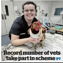 Record number of vets take part in scheme - PressReader