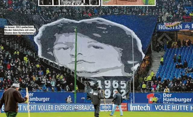 Gegen das Vergessen: Der HSV gedenkt Adrian Maleika - PressReader