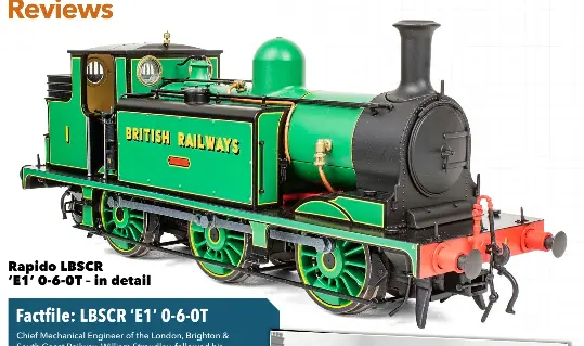 Factfile: LBSCR ‘E1’ 0‑6‑0T - PressReader