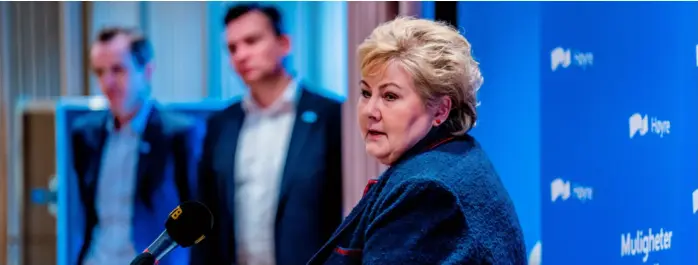 Erna Solberg slakter Jonas Gahr Støre etter avsløring av hemmelig Arbeiderpa­rti-plan - PressReader