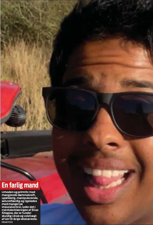 ELIAS VOLDTOG OG DRAEBTE 13ÅRIG - PressReader