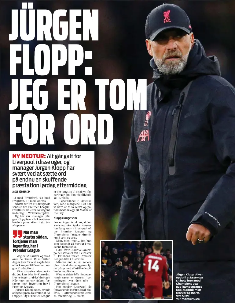 JÜRGEN FLOPP: JEG ER TOM FOR ORD - PressReader