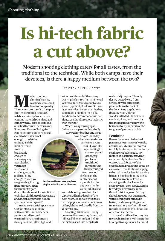 Is hi-tech fabric a cut above? - PressReader