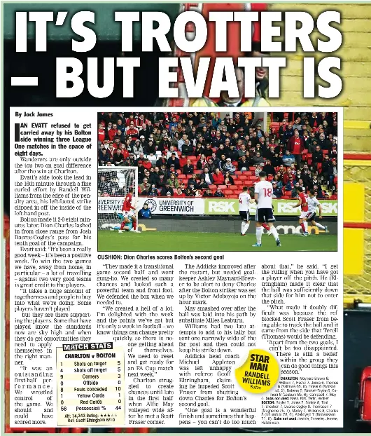 IT’S TROTTERS AT THE TREBLE – BUT EVATT IS KEEPING COOL - PressReader