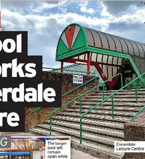 Update on pool closure as works start on Ennerdale Leisure Centre ...