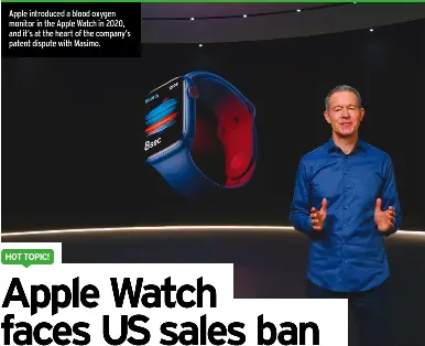 Apple Watch faces US sales ban - PressReader