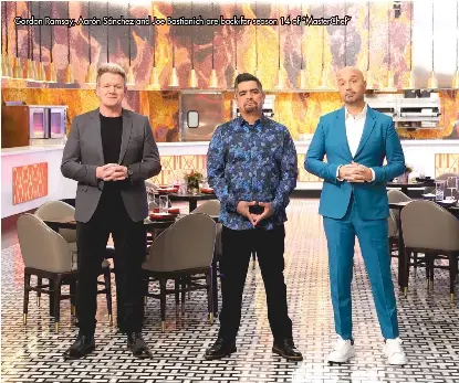 ‘MasterChef’ Season 14 introduces generation­al gauntlet - PressReader