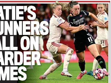 KATIE’S GUNNERS FALL ON HARDER TIMES - PressReader