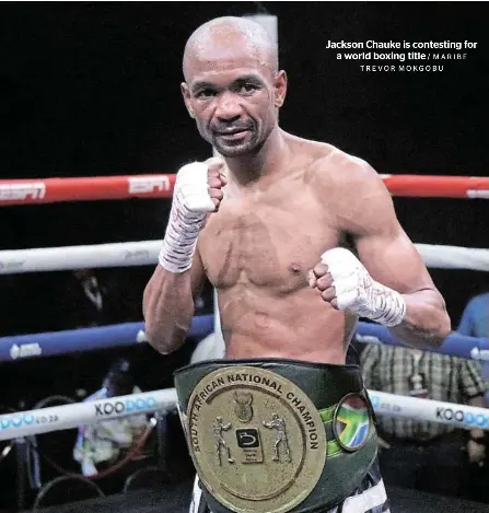 Molefyane, Mnisi back homeboy Chauke in IBO duel - PressReader