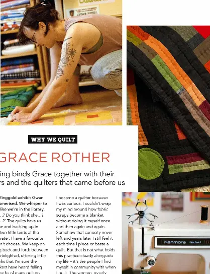 WHY WE QUILT - PressReader