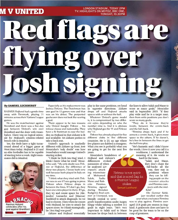 Red flags are flying over Josh signing - PressReader