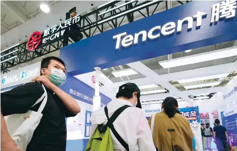 TENCENT INVESTORS FACE MORE PAIN AMID BLEAK PROJECTION­S - PressReader