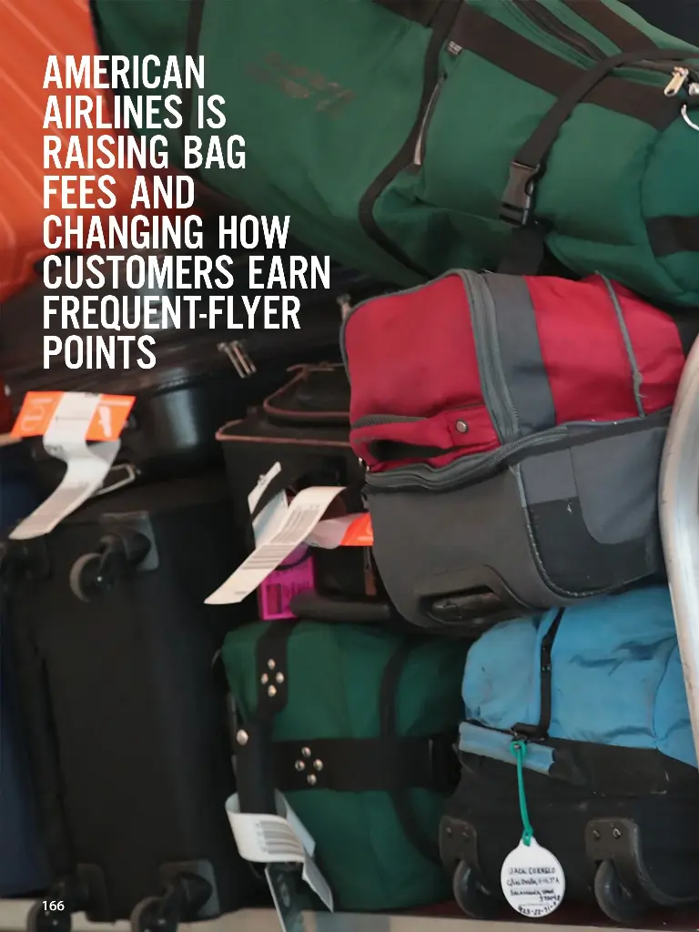 AMERICAN AIRLINES IS RAISING BAG FEES AND CHANGING HOW CUSTOMERS EARN... - PressReader