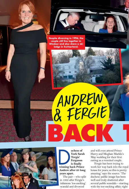 Andrew and Fergie back on - PressReader