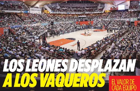 LOS LEONES DESPLAZAN A LOS VAQUEROS - PressReader