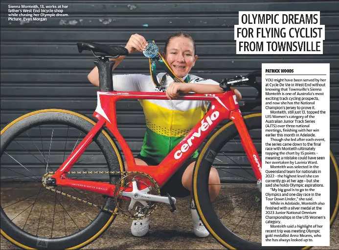 OLYMPIC DREAMS FOR FLYING CYCLIST FROM TOWNSVILLE - PressReader