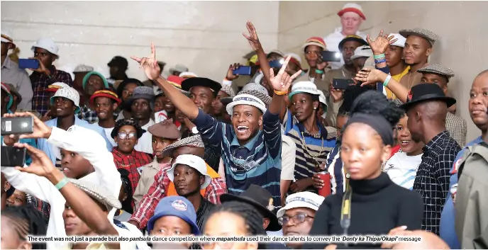 Mapantsula’s ‘Donty ka Okapi’ campaign succeeds - PressReader