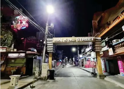 Lazatin to convert Walking Street to al fresco dining strip - PressReader