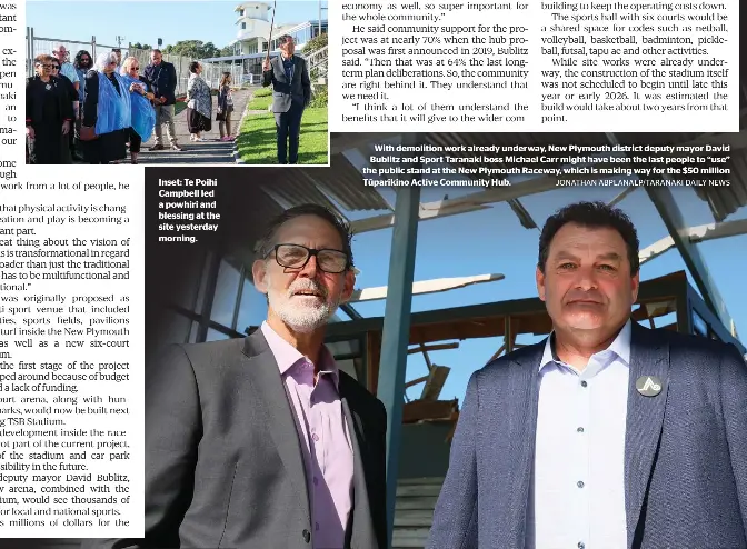 Sports hub build kicks off - PressReader