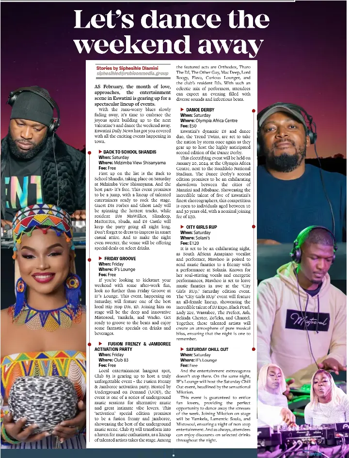 Let’s dance the weekend away - PressReader