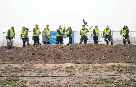 Bauarbeite­n bereits in vollem Gang - PressReader