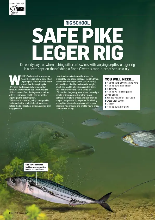 SAFE PIKE LEGER RIG - PressReader