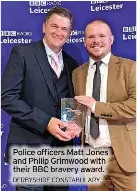 PC Matt wins award for his act of bravery - PressReader