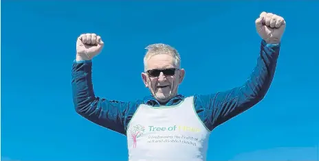 Grandad climbs highest peaks for his grandson - PressReader