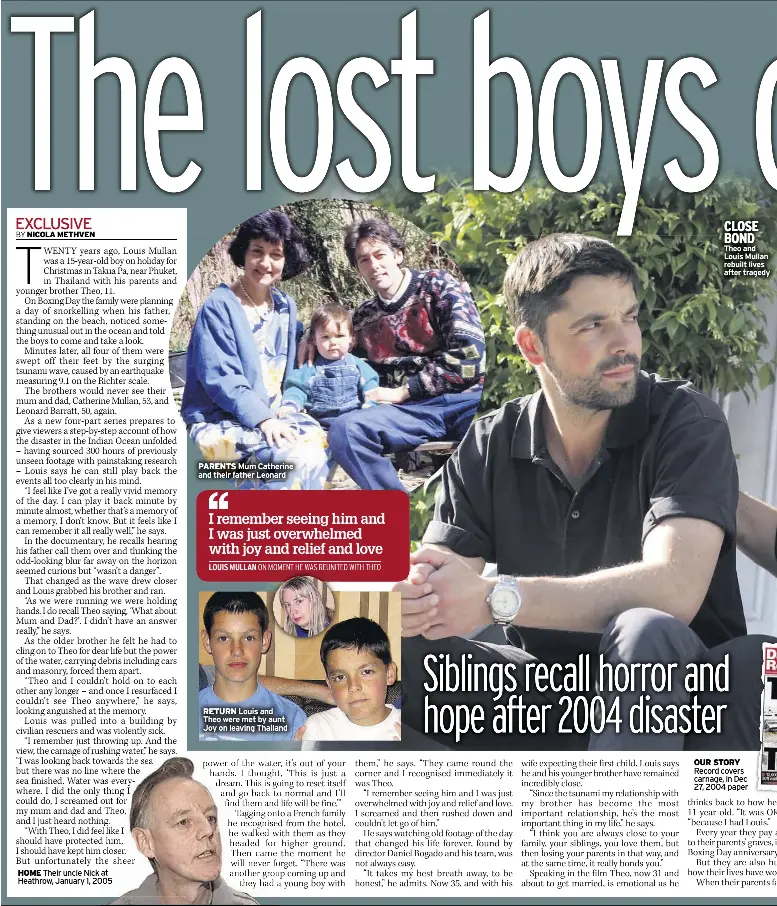 The lost boys of the tsunami - PressReader