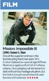 Mission: Impossible III - PressReader