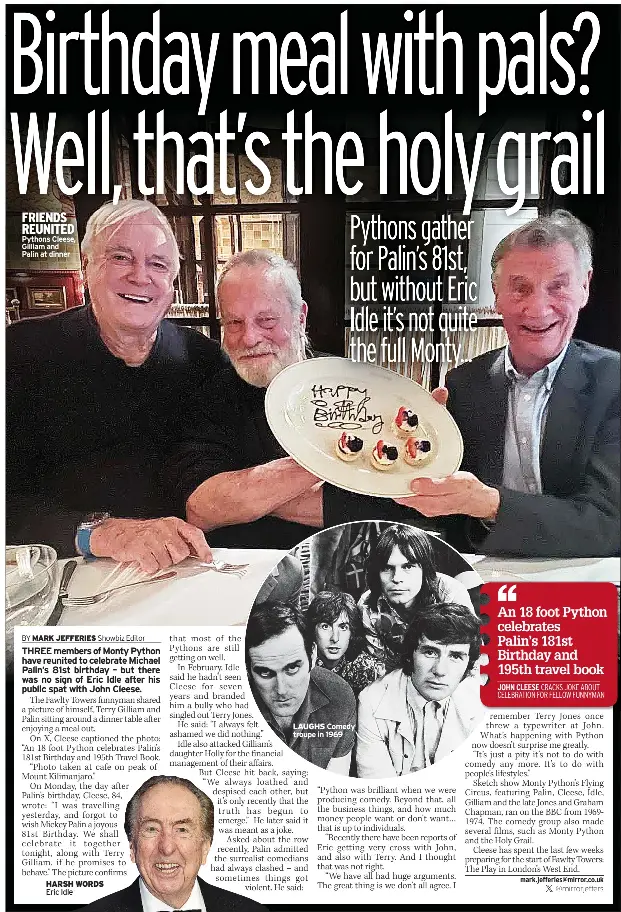 Birthday meal with pals? Well, that’s the holy grail - PressReader